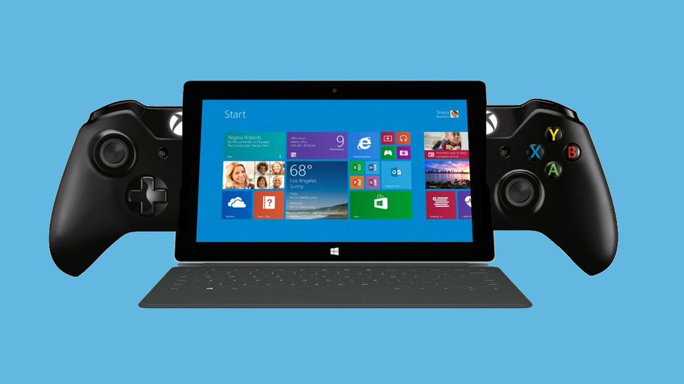 Microsoft's answer to tablet gaming? Slicing an Xbox controller in half ...