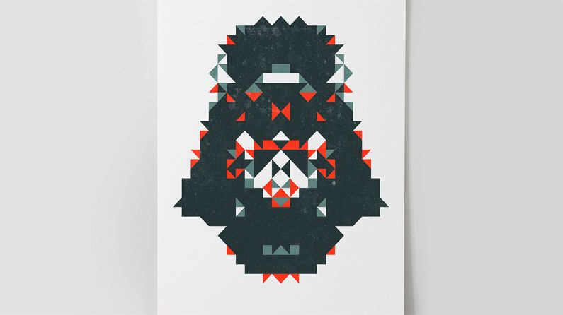 Star Wars-inspired portraits put a new spin on geometric patterns ...