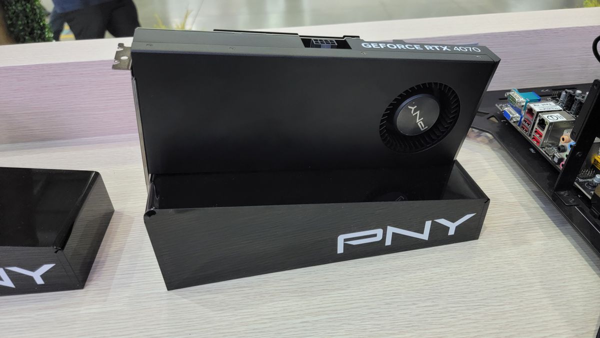 PNY Flaunts 4.5-Slot RTX 4090, RTX 4070 Blower GPUs | Tom's Hardware