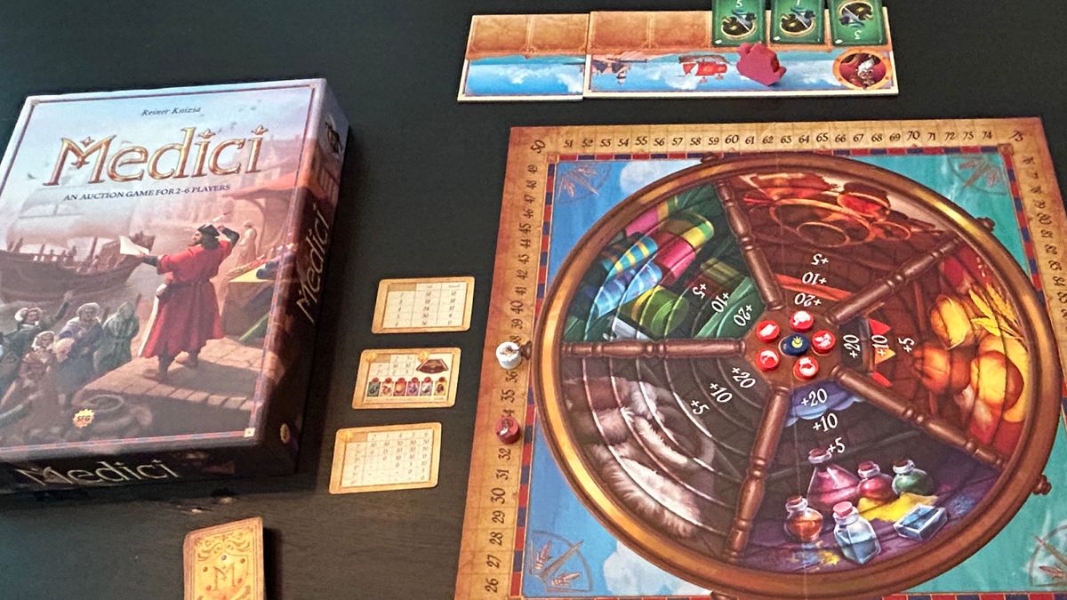 Medici board game review: "Friendly competition" | GamesRadar+