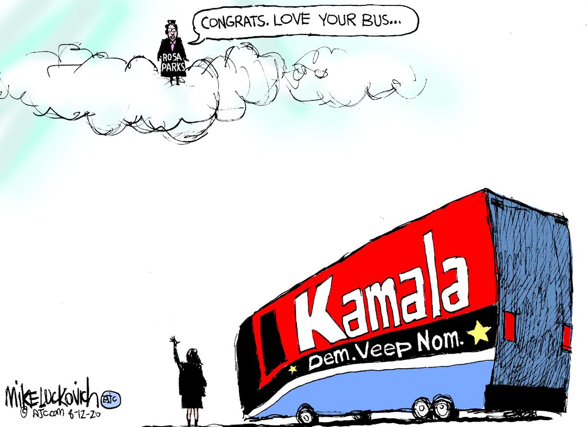 Video: 5 funny cartoons about the promise and peril of Kamala Harris ...