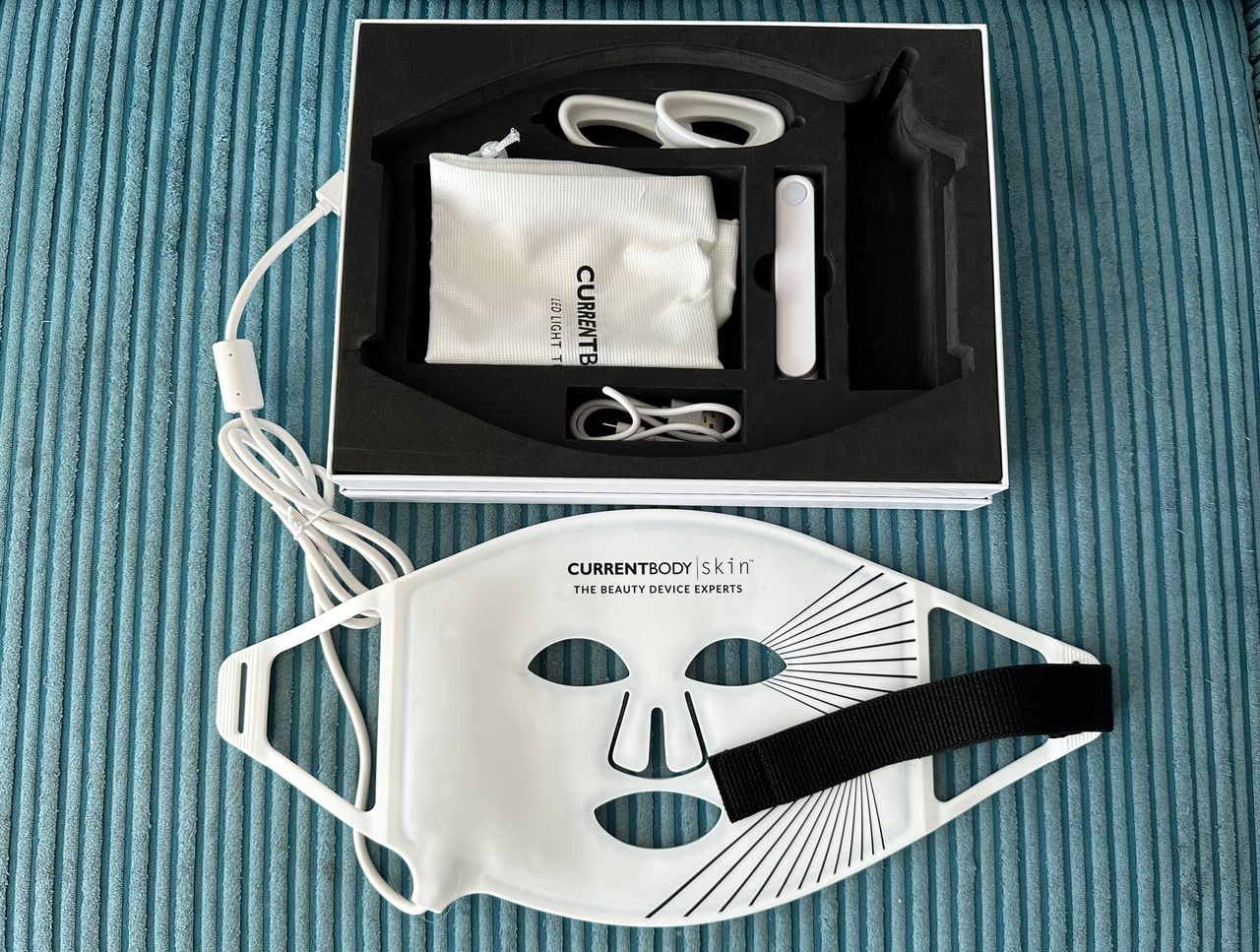 CurrentBody LED face mask review: 'My dull, mid-life skin feels ...