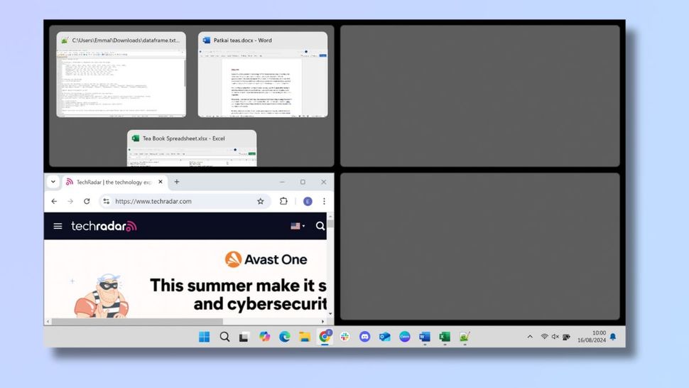 How to use split screen in Windows 11 | TechRadar