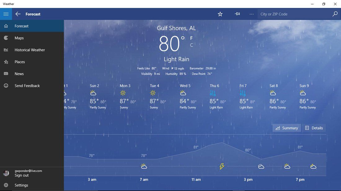 Top Rated Weather Apps for Windows 10 | Windows Central
