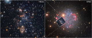 Unusual 'ingredients' helped stars form in a galaxy near the Milky Way ...