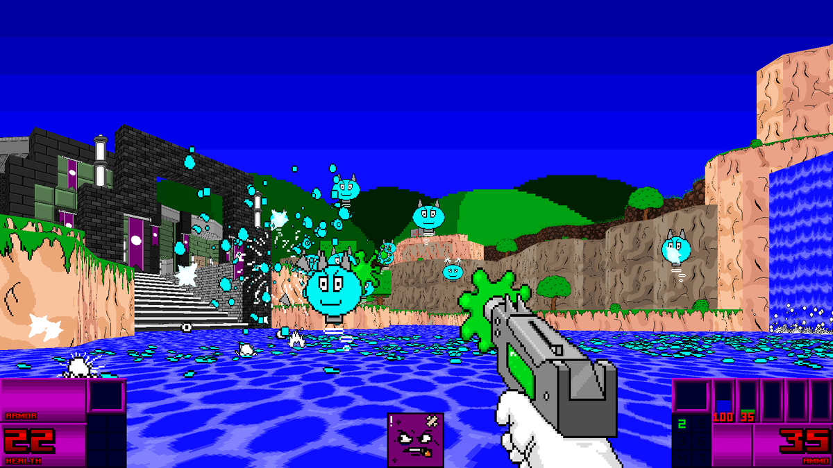 The Adventures of Square trailer shows old-school geometric shooting ...