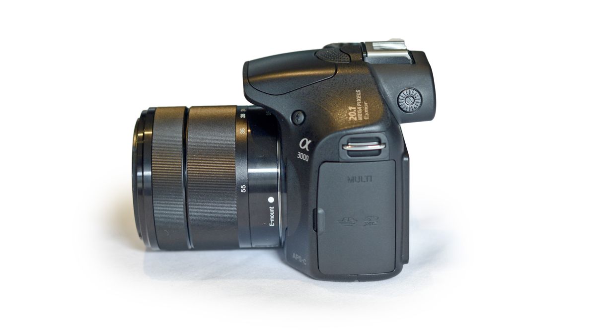 Build quality and handling - Sony Alpha 3000 review - Page 2 | TechRadar