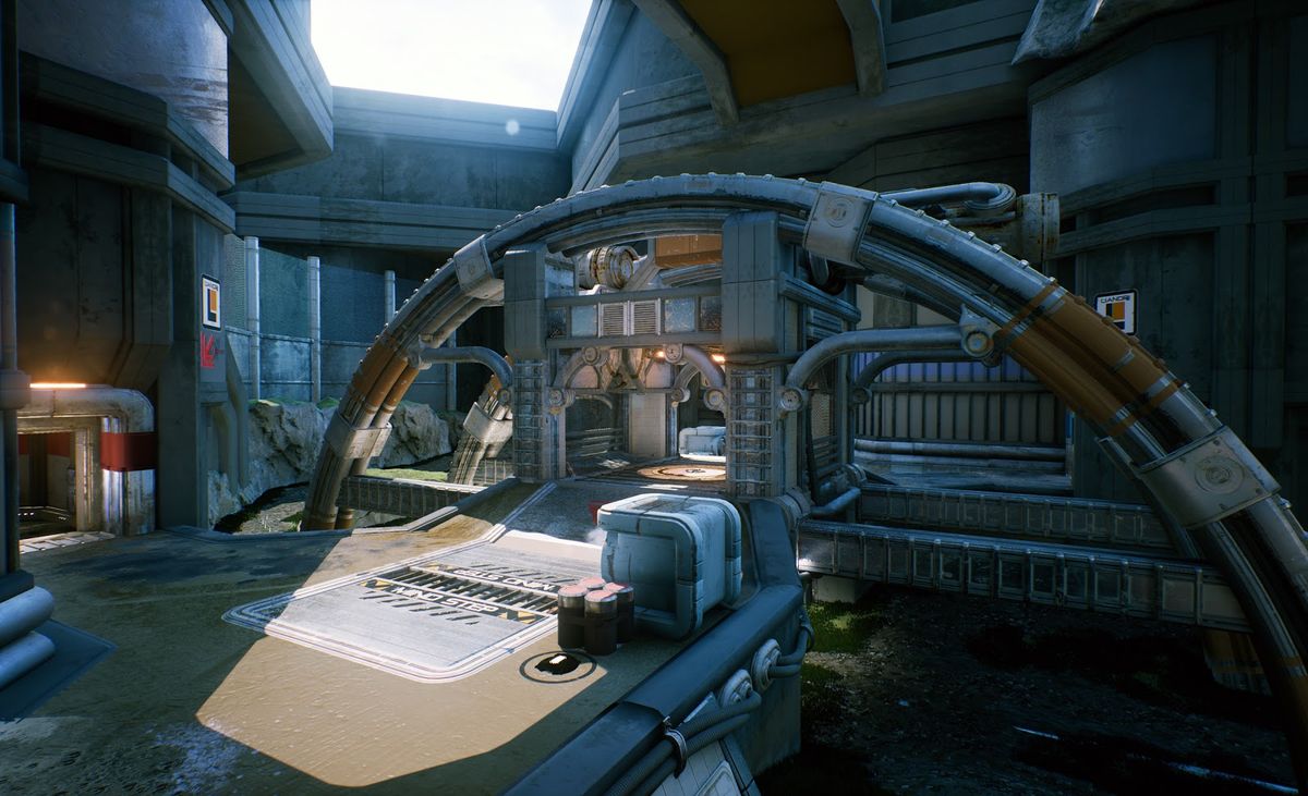 Classic CTF map Facing Worlds is reborn in Unreal Tournament update | PC Gamer