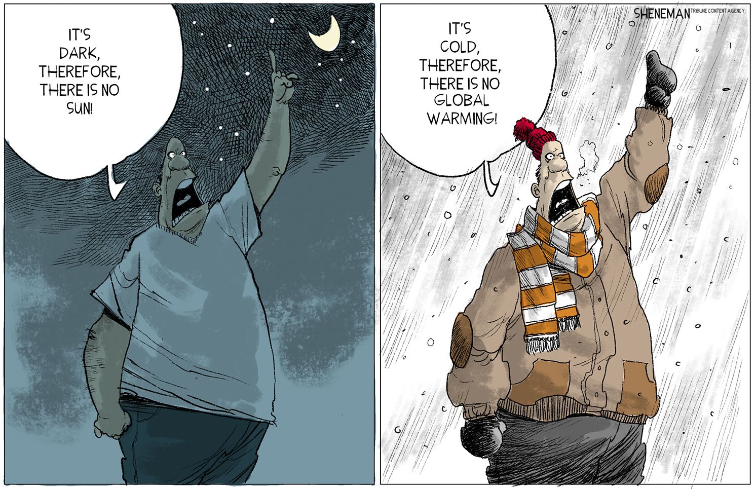 Editorial Cartoon U.S. Global Warming Climate Deniers Environment | The ...