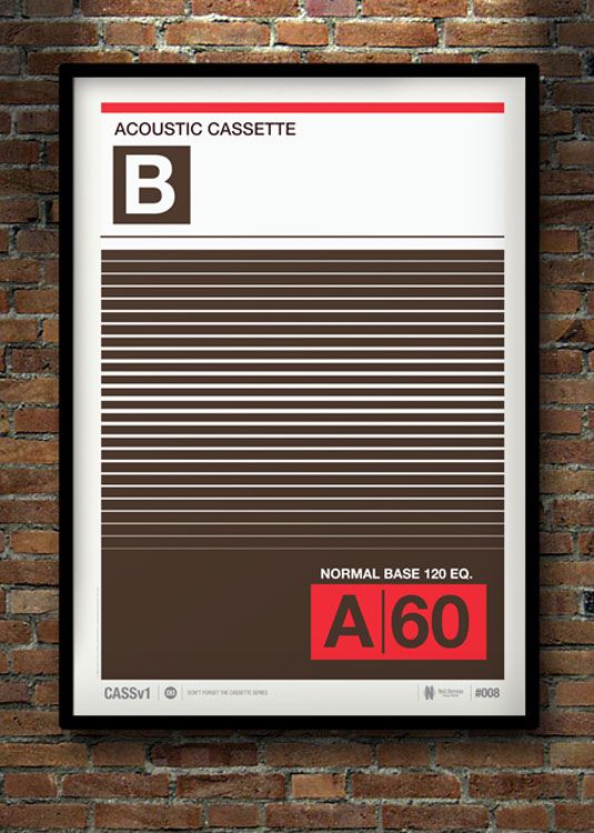 Cassette posters celebrate the art of analogue | Creative Bloq