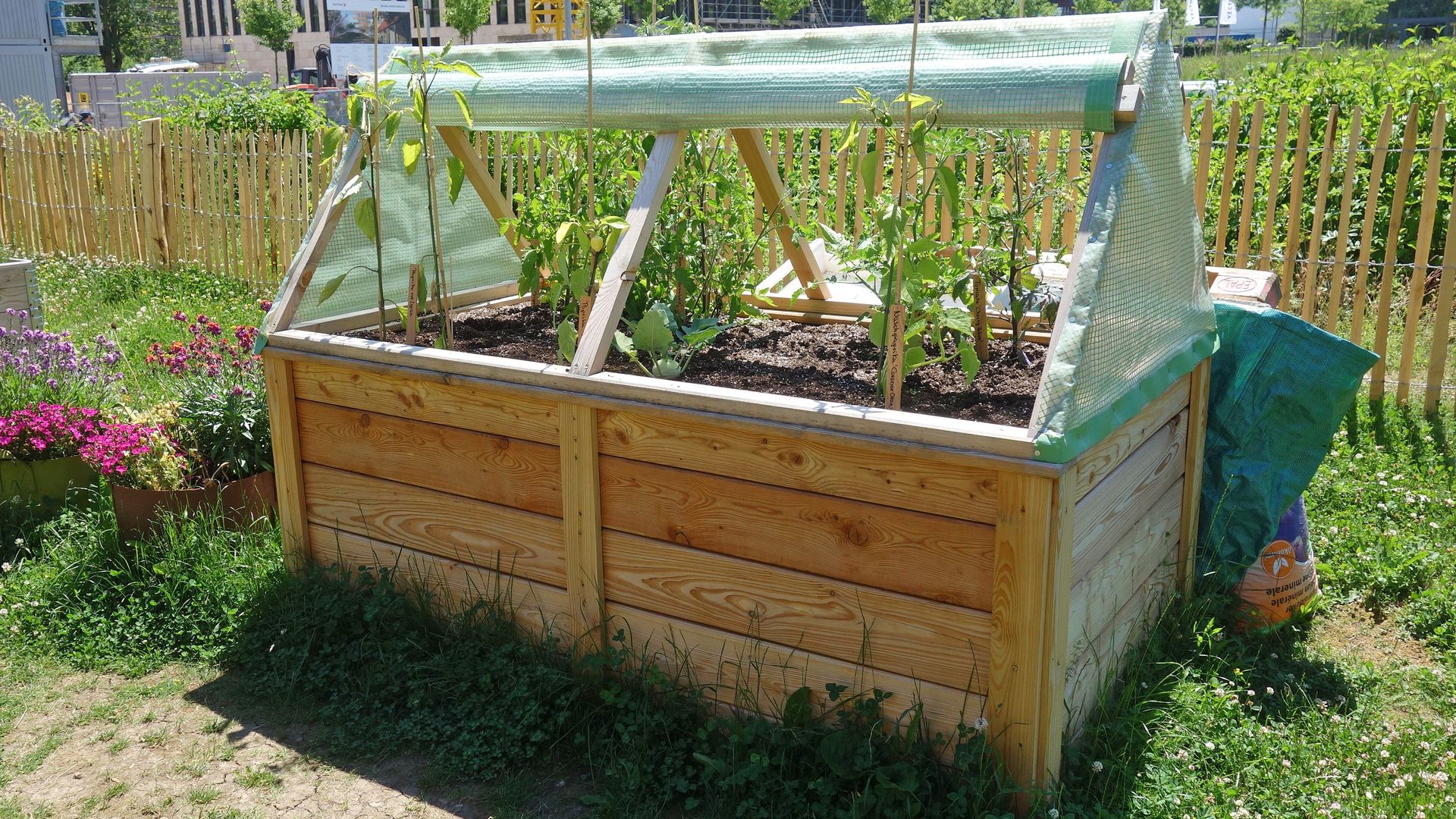 Easy Cold Frame Garden - How To Convert A Raised Bed To A Cold Frame ...