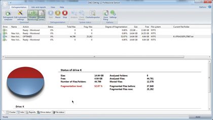 MyDefrag, Defrag Professiona, PerfectDisk 10 - Best defrag software ...