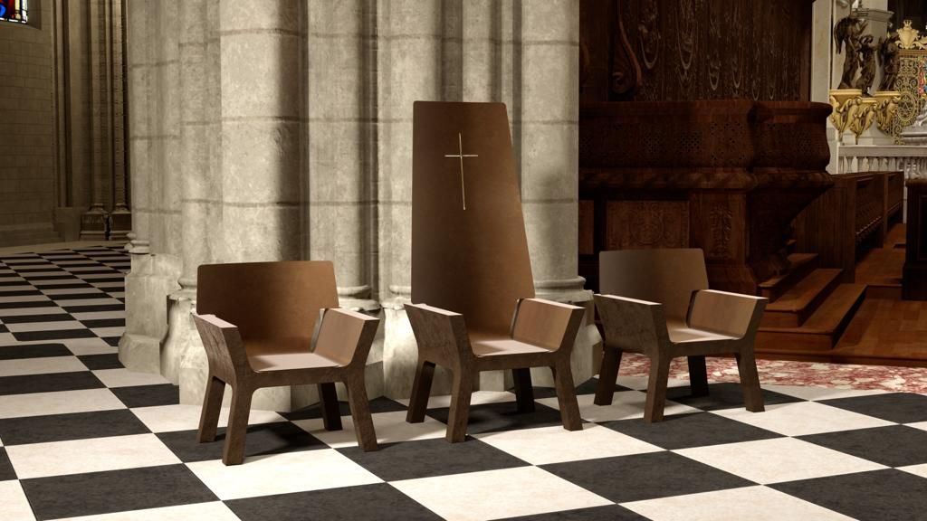 Inside Notre-Dame: Guillaume Bardet unveils new furniture | Wallpaper