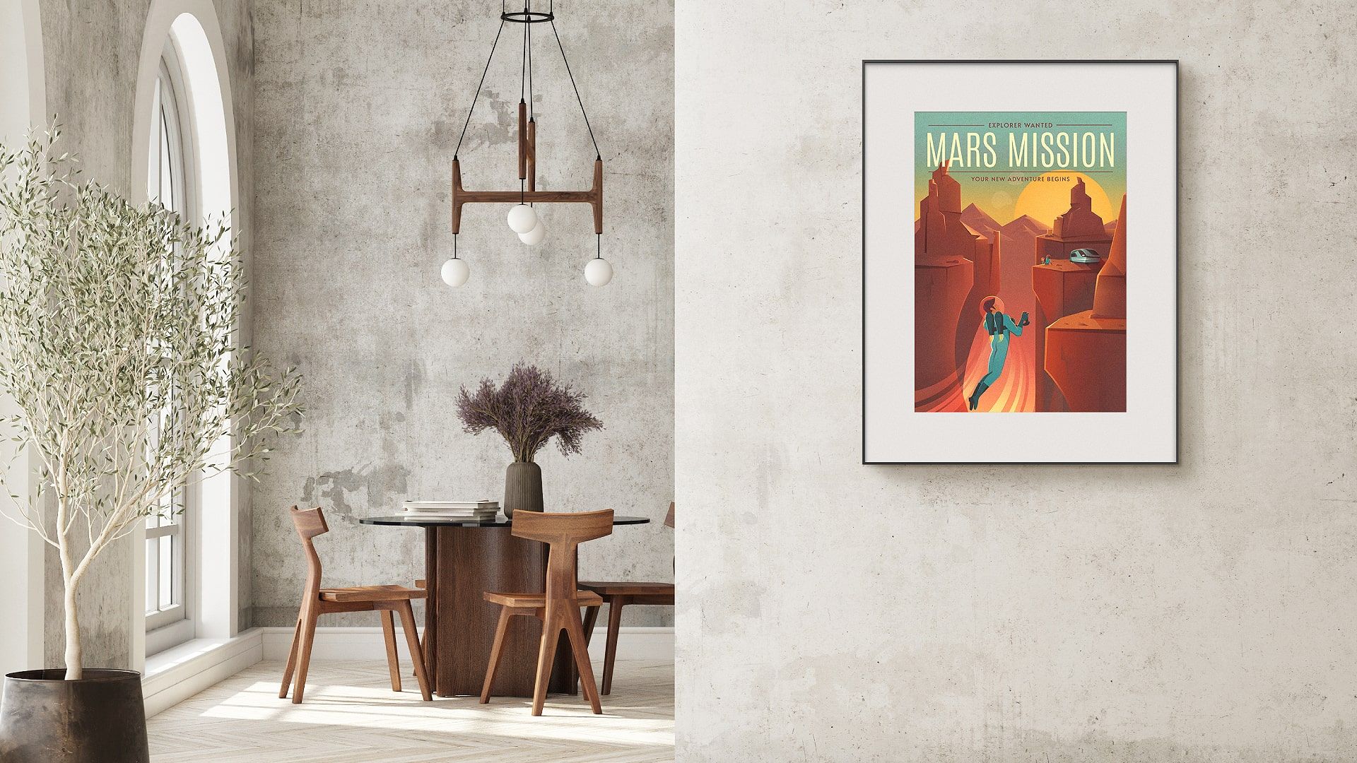This awesome E Ink poster frame looks like the future of wall art, if ...