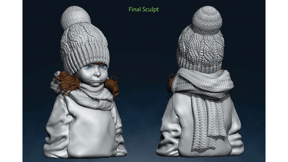 How to create a stylised 3D portrait | Creative Bloq