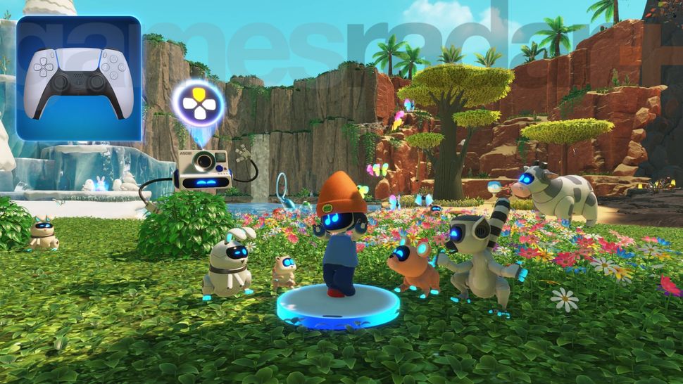 How to use Astro Bot Photo Spots and Strike A Pose! | GamesRadar+