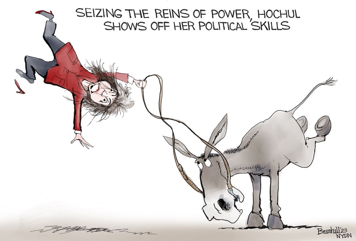 Hochul showing off | The Week
