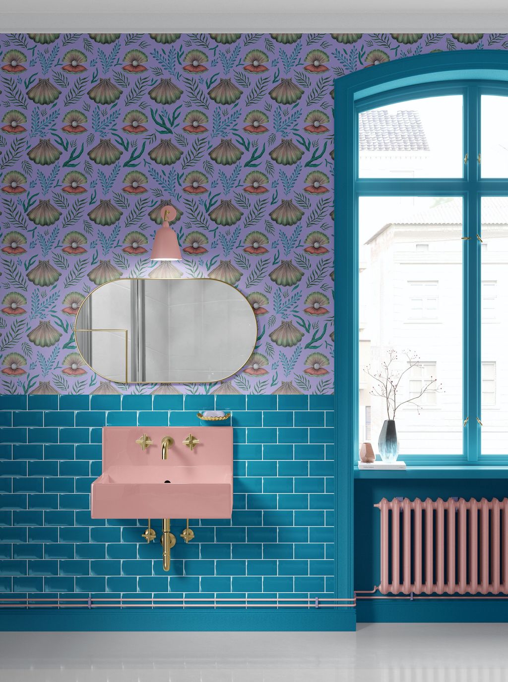 How to wallpaper a statement wall | Livingetc