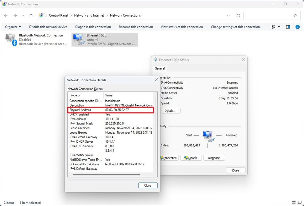 How to find MAC address on Windows 11 | Windows Central