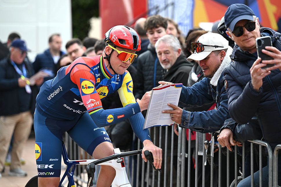 'Enjoy the small steps forward' – Mads Pedersen back on the trainer ...
