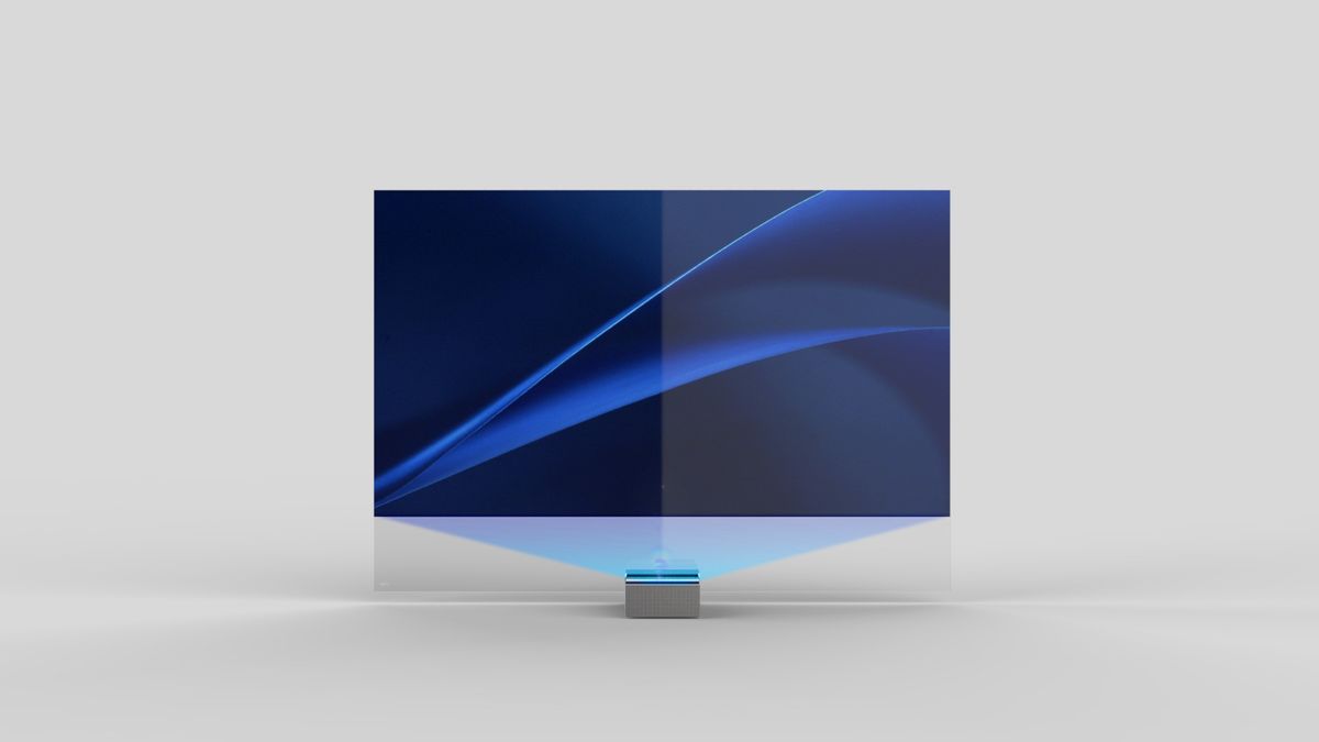 A transparent plastic film: That’s how the world’s largest monitor ...