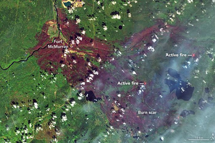 Canada Wildfires: Burn Scar Seen in NASA Photo | Space
