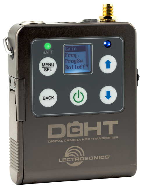 Lectrosonics Introduces the DCHT Portable Digital Stereo Transmitter ...