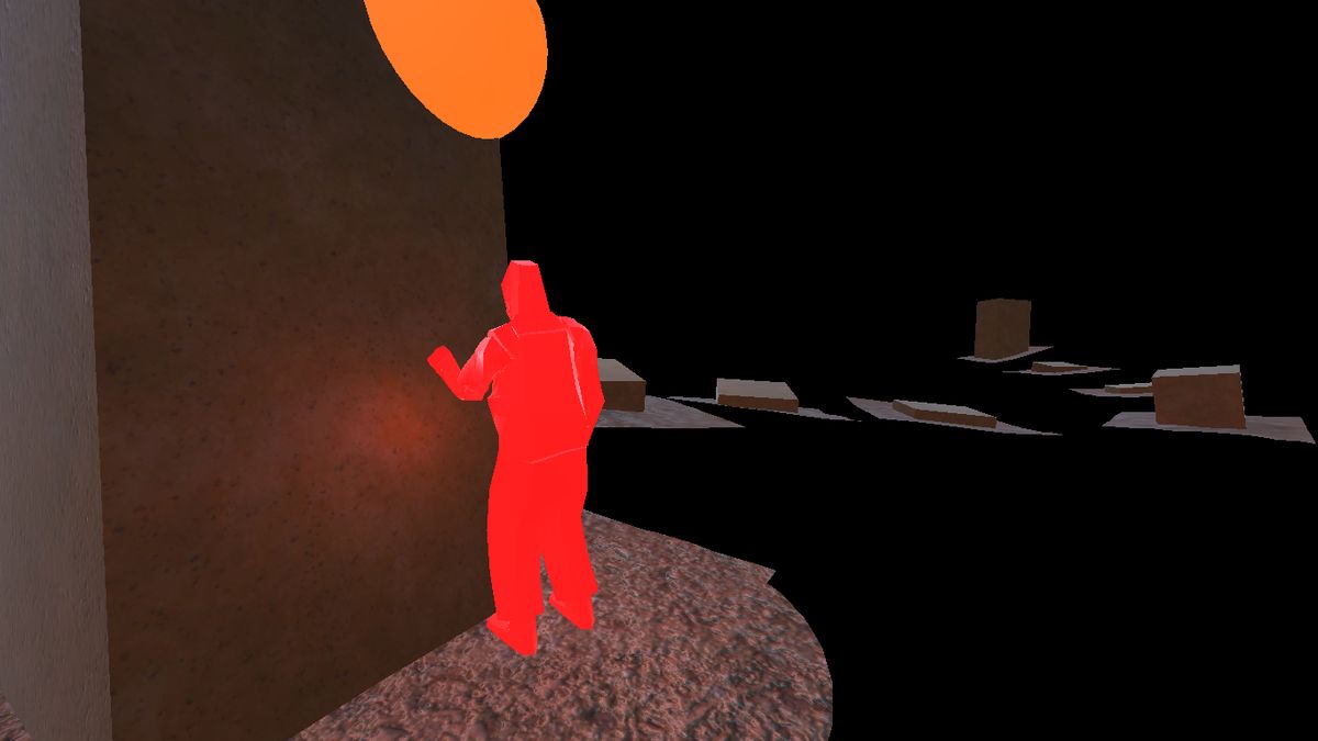 Stumble through the dark in free exploration game Reaching | PC Gamer