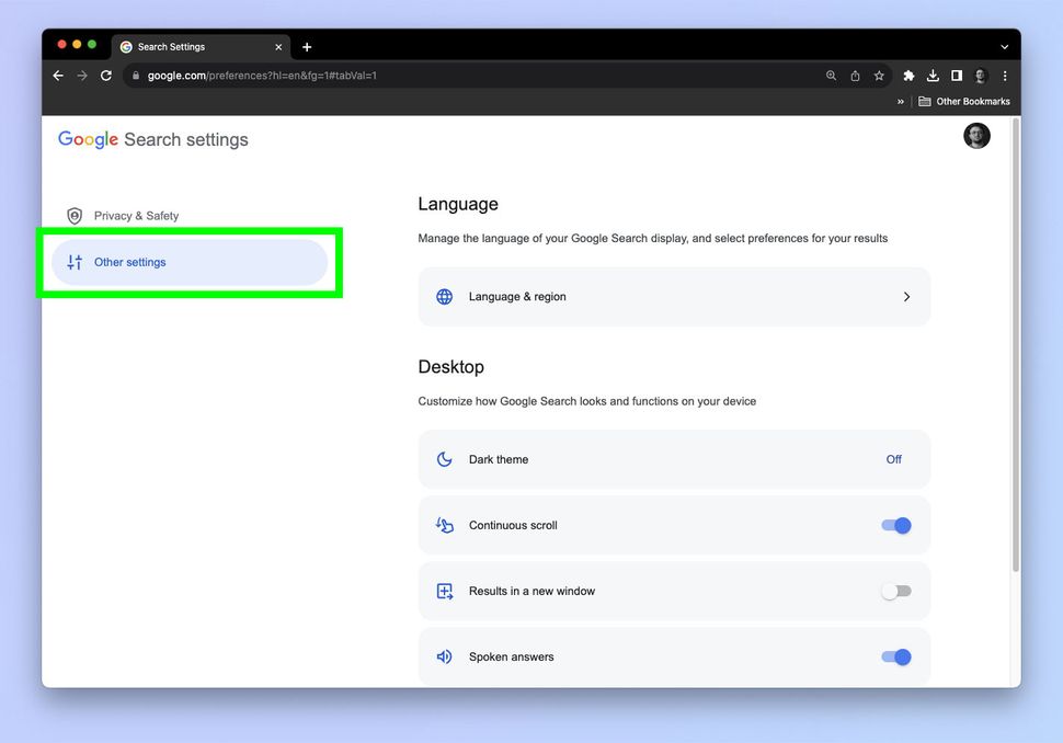 How to change region on Google Search | Tom's Guide