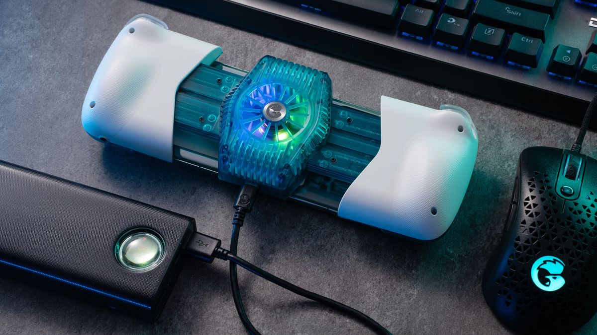 The coolest mobile gaming controller has a transparent design and Hall ...
