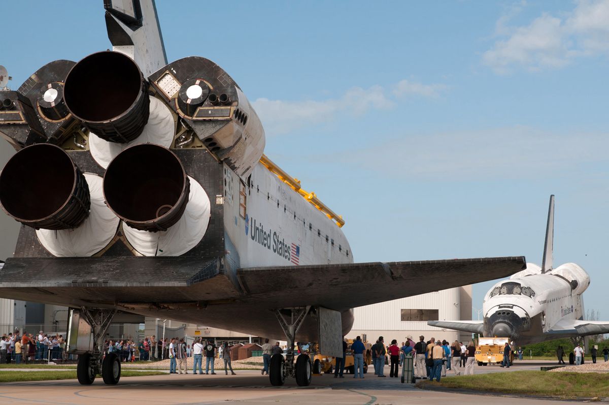 NASA Space Shuttles Meet Nose-to-Nose for Final Time | Space