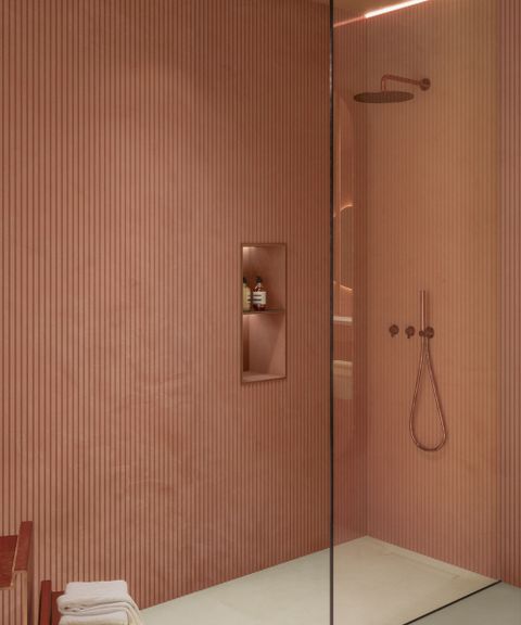 13 wet wall bathroom ideas for a stylish alternative to tiles ...