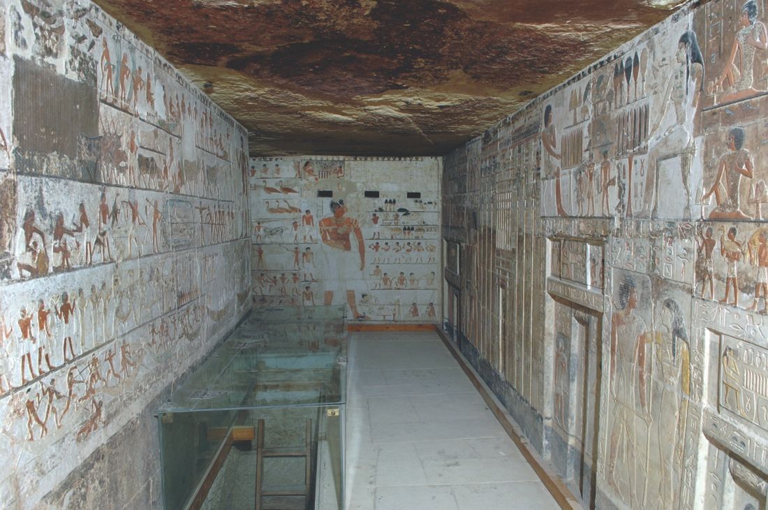 Pyramid-Age Love Revealed in Vivid Color in Egyptian Tomb | Live Science