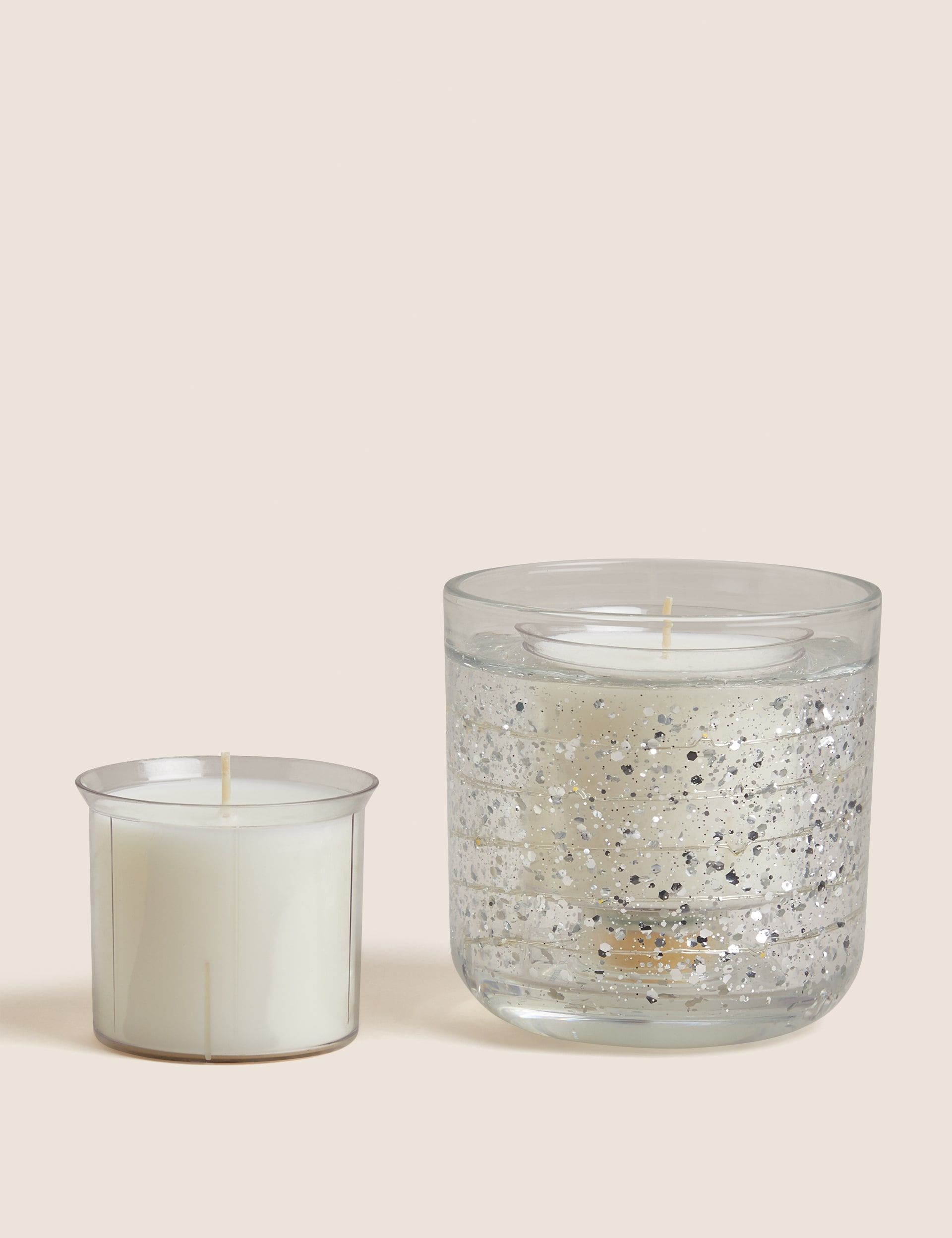 The M&S bestselling light up candles are back for Christmas | Ideal Home