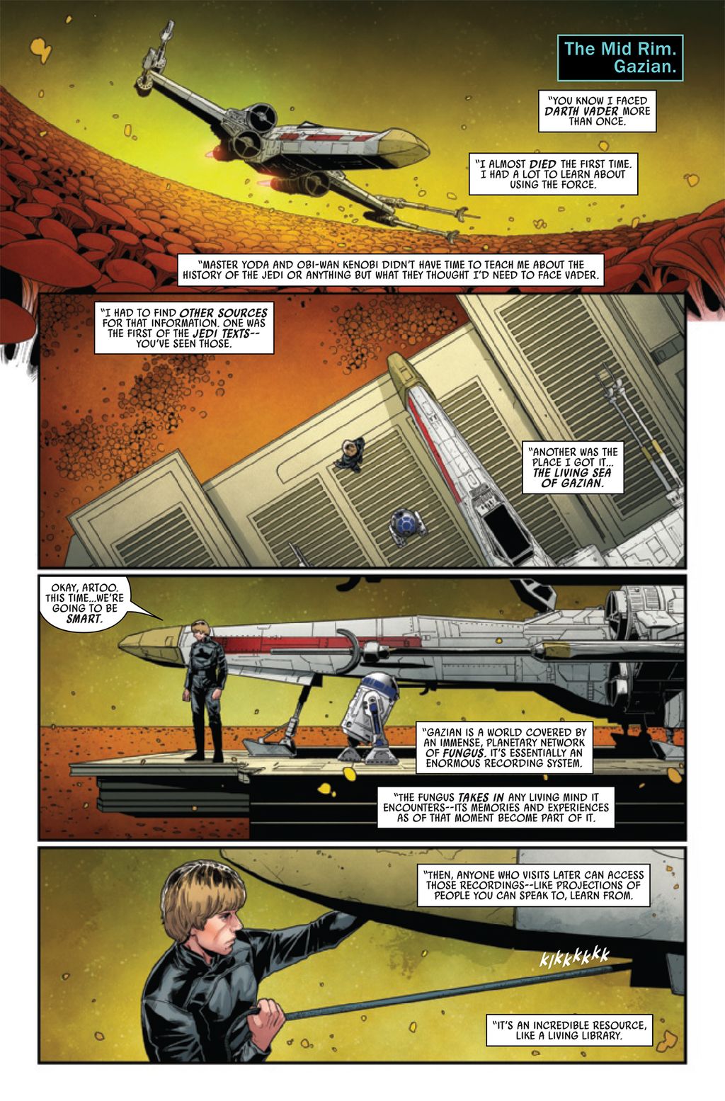 Star Wars #50 ends the current era of Marvel's Star Wars comics with a ...