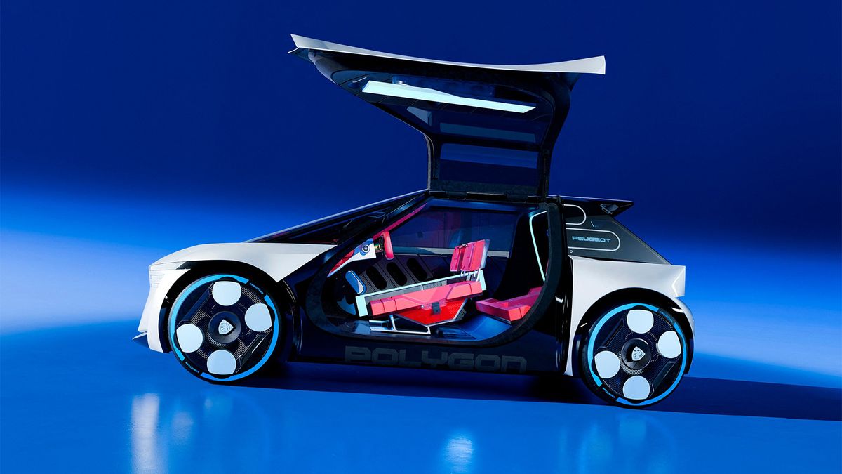 The future of hatchbacks? Peugeot's new concept EV dazzles with ...