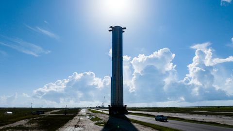 SpaceX moves Starship Super Heavy booster to pad ahead of 5th test ...