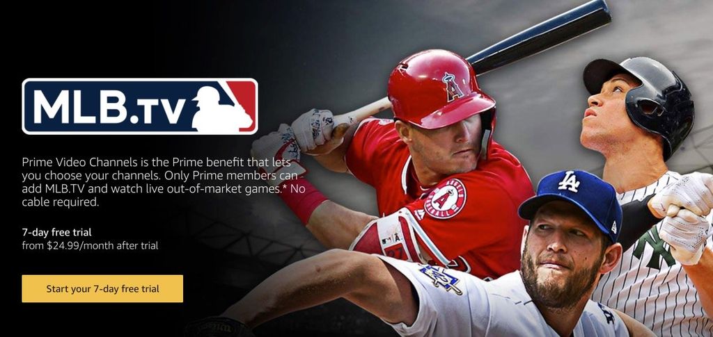 MLB.TV is now available on Amazon Prime Video Channels | What to Watch