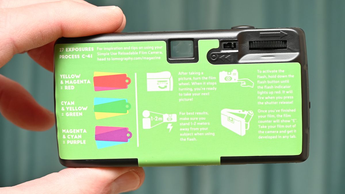 Lomography Simple Use Reloadable Film Camera LomoChrome Purple review ...