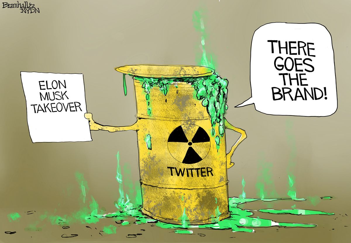 5 scathingly funny cartoons about Elon Musk's Twitter bid | The Week