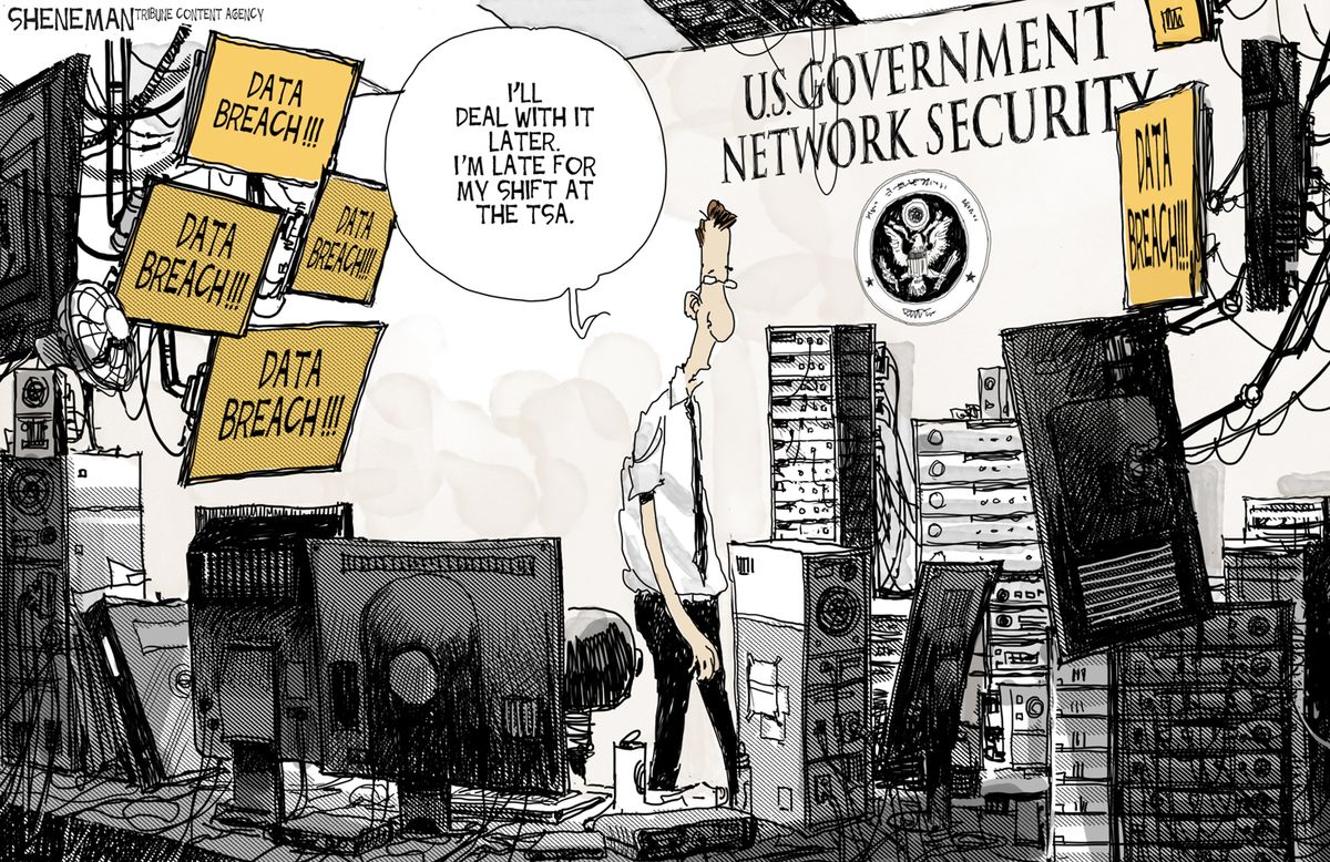 Editorial cartoon TSA Security | The Week