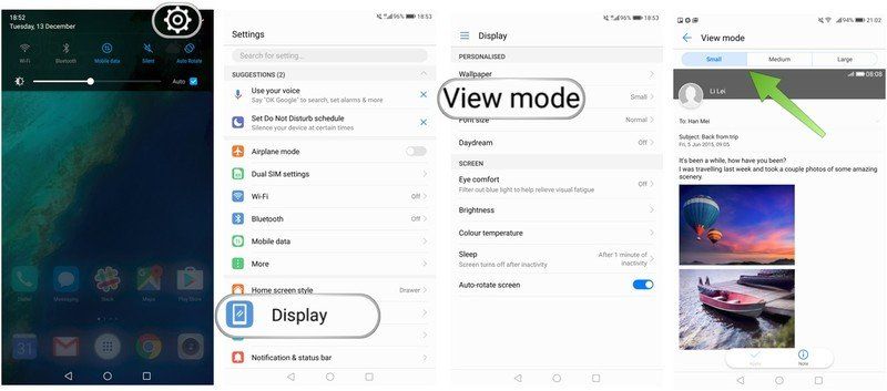 How to change display scaling on the Huawei Mate 9 | Android Central