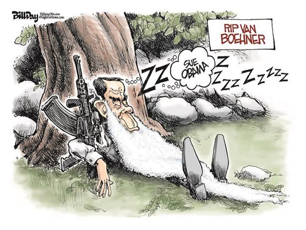 Political cartoon Republicans Congress Boehner | The Week