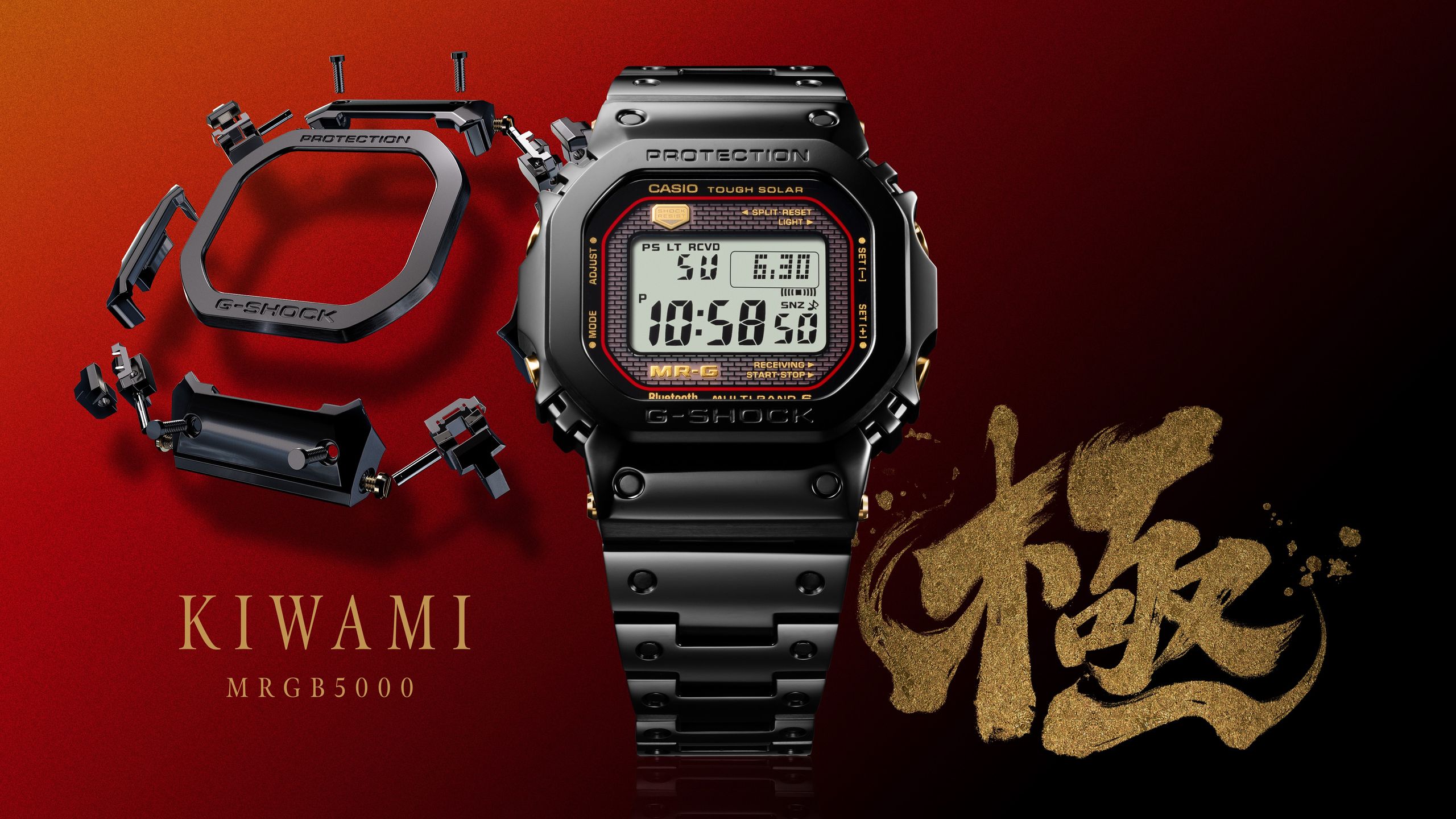 New Casio G-Shock watches put a classy spin on a retro shape with gold ...
