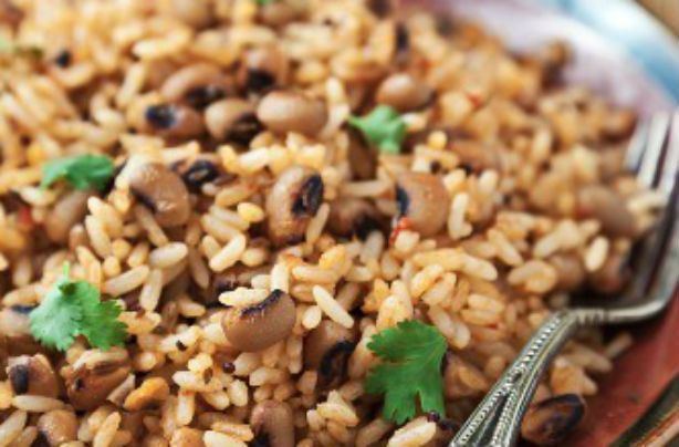 Spicy rice and black eye peas | American Recipes | GoodtoKnow