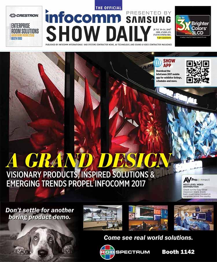 InfoComm 2017 Show Daily—VIP Edition | AVNetwork