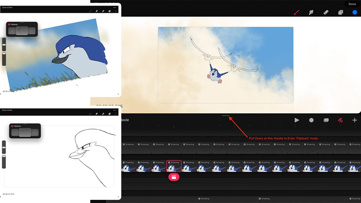 Procreate Dreams tutorial: making a Disney-style 2D animation, by Aaron Blaise | Creative Bloq