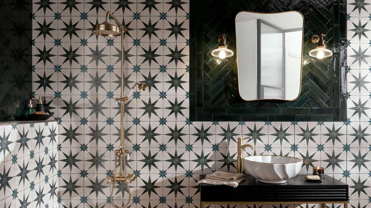 How to use the Topps Tiles and Ideal Home collection in a bathroom ...