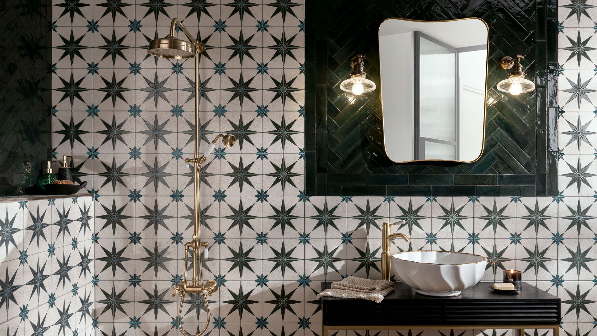 How to use the Topps Tiles and Ideal Home collection in a bathroom ...