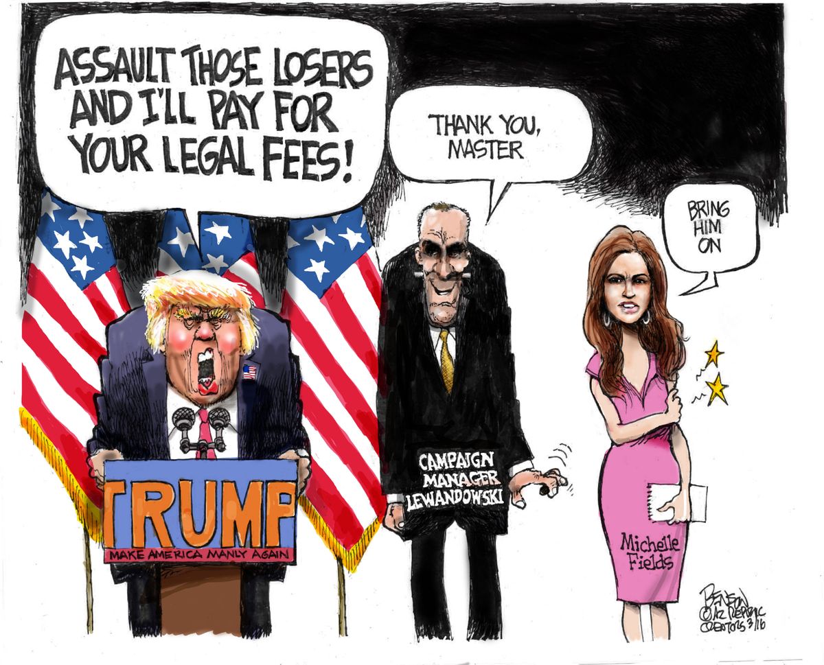 Political Cartoon U.S. Trump Campaign Manager | The Week
